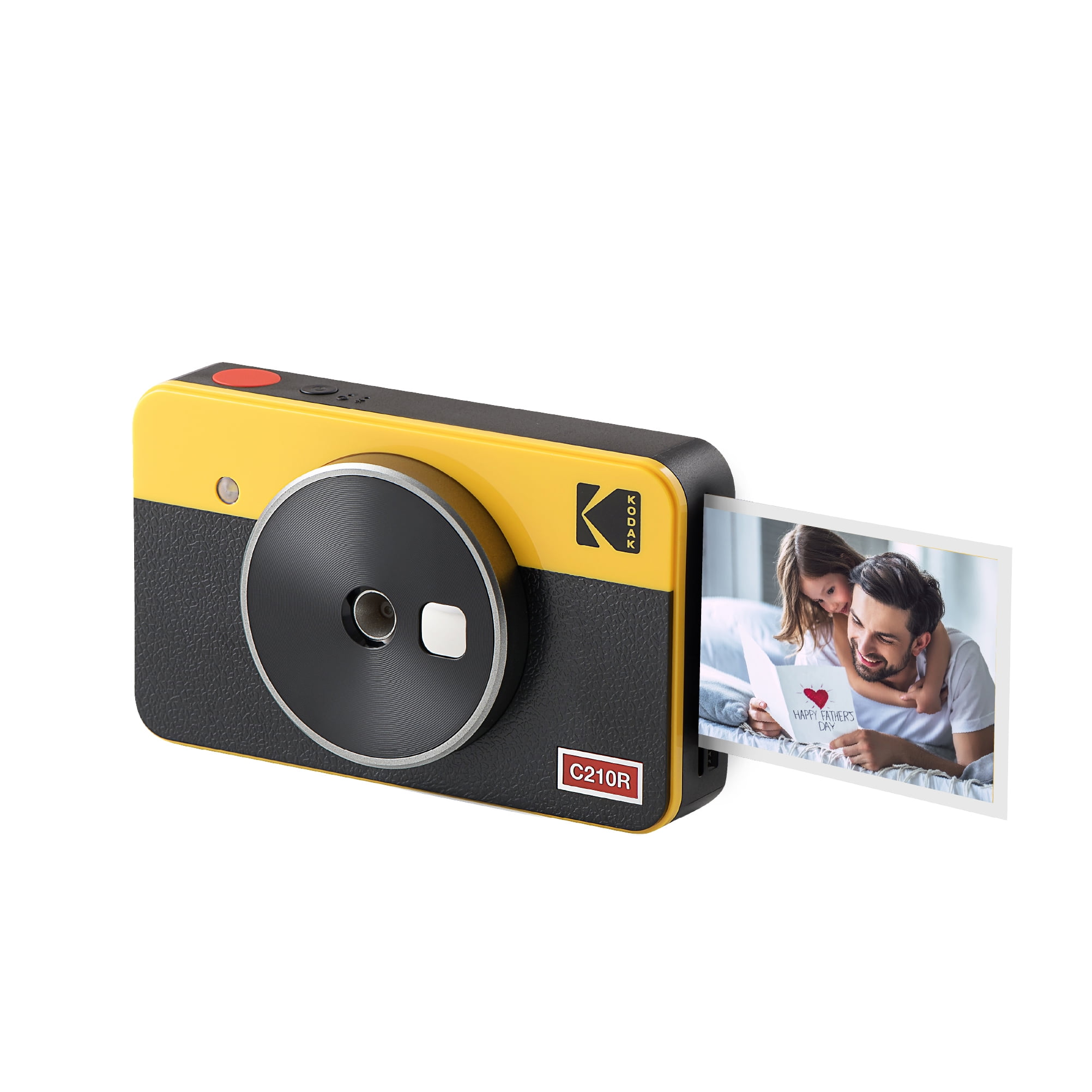 KODAK Mini Shot 2 Retro 2-in-1 Instant Digital Camera/Photo Printer + 8 ...