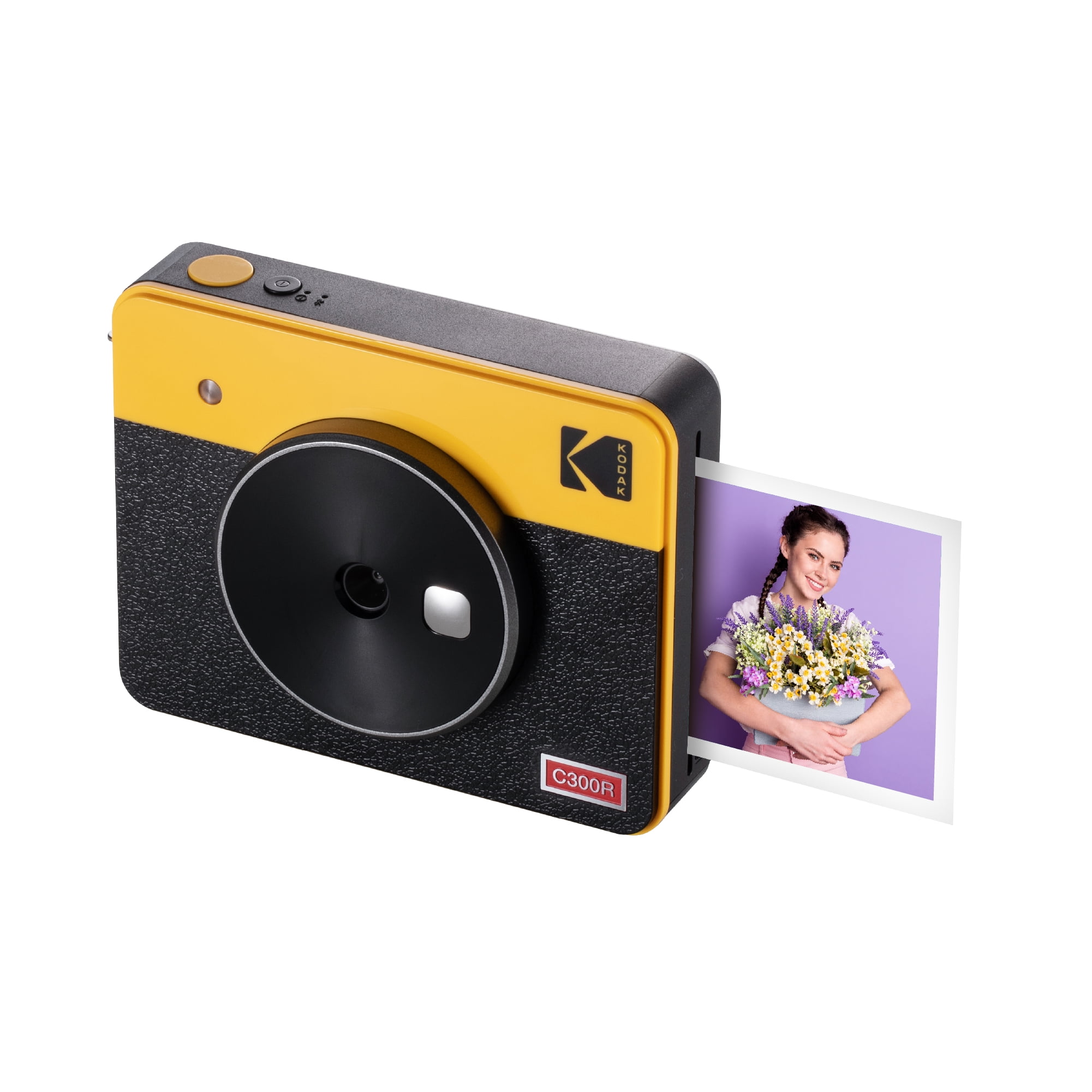 KODAK Mini Shot 3 Retro 4PASS 2-in-1 Instant Camera and Photo Printer ...