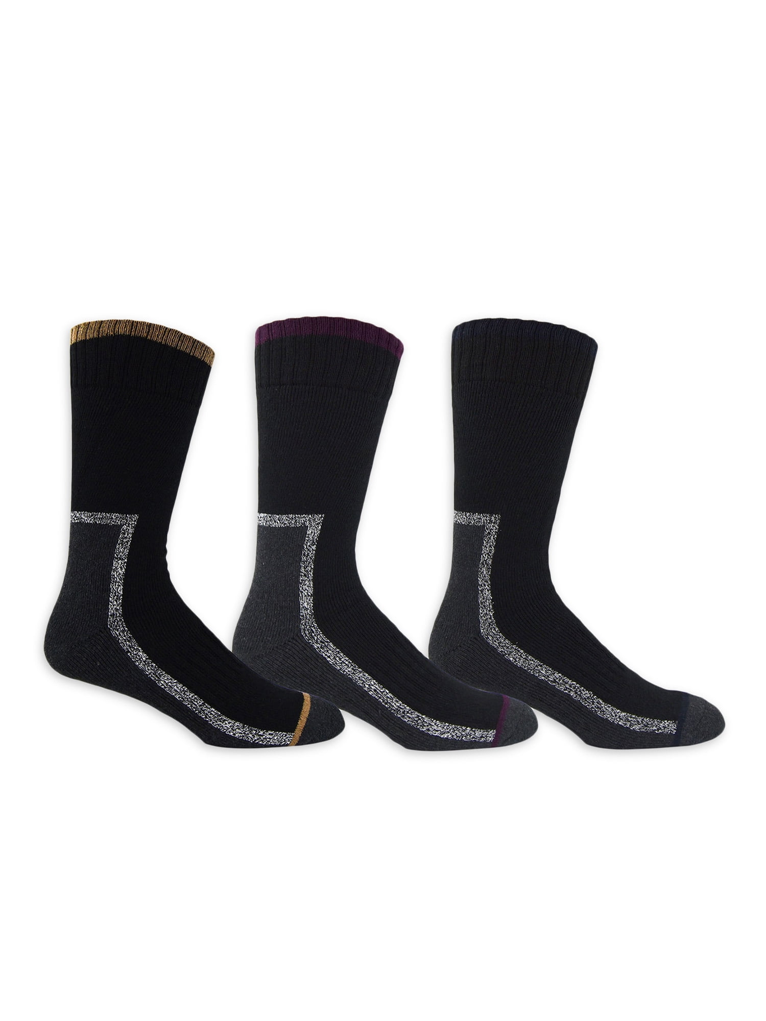 KODIAK MENS COTTON THERMAL SOCK BLACK - Walmart.com