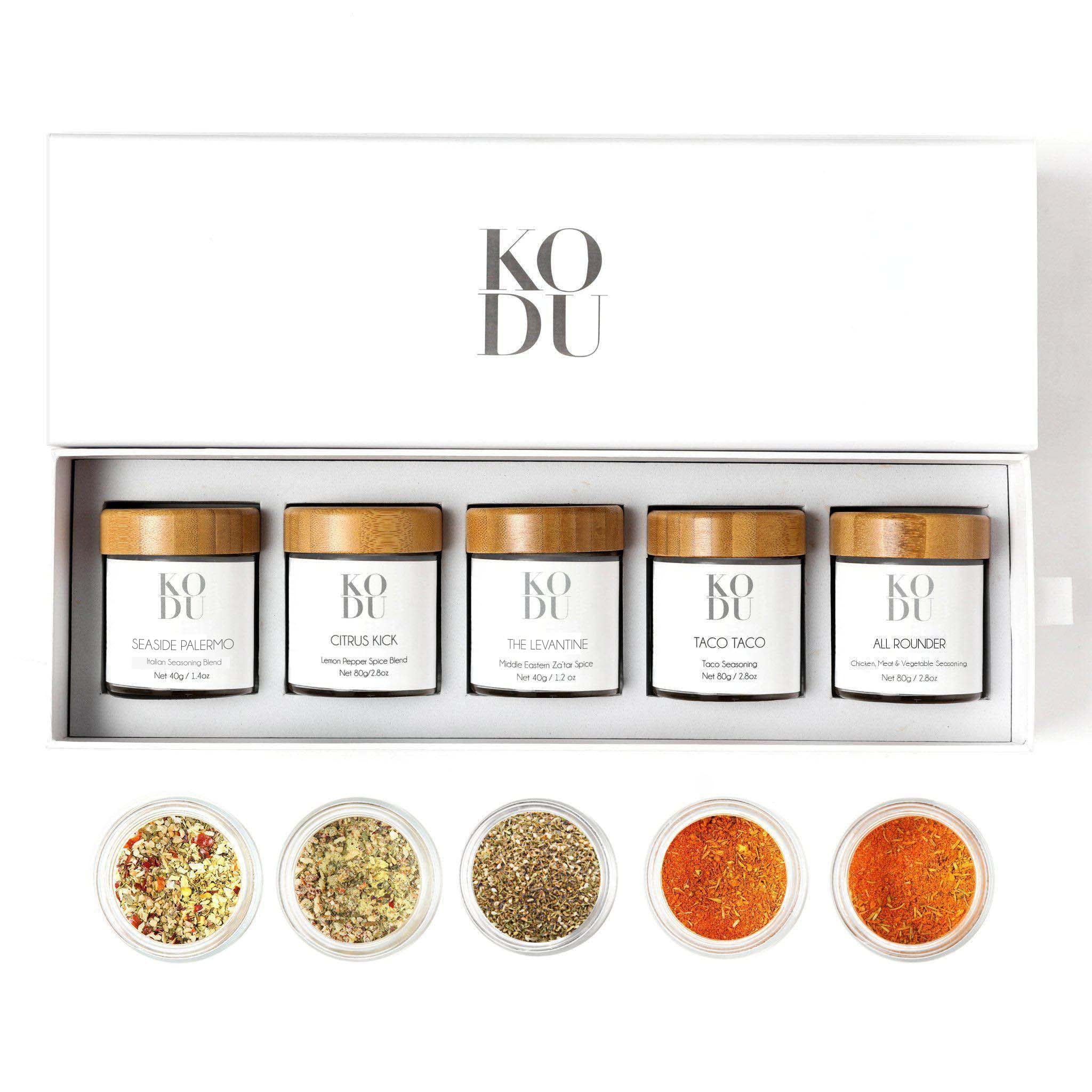 KODU Housewarming Gift Set CM31 | Gourmet Seasonings for Cooking ...