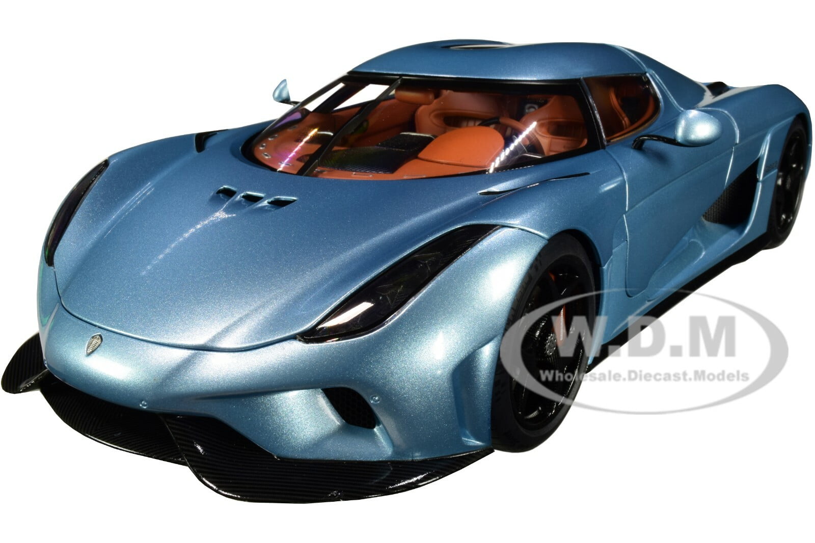 KOENIGSEGG REGERA HORIZON BLUE METALLIC 1/18 MODEL CAR BY AUTOART 79028 ...