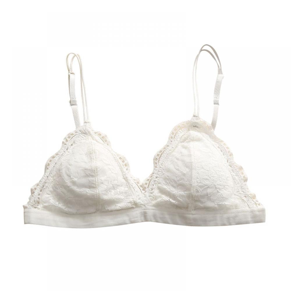 KOERIM Soft Cup Triangle Bra Comfort Wirefree Lingerie for Women ...