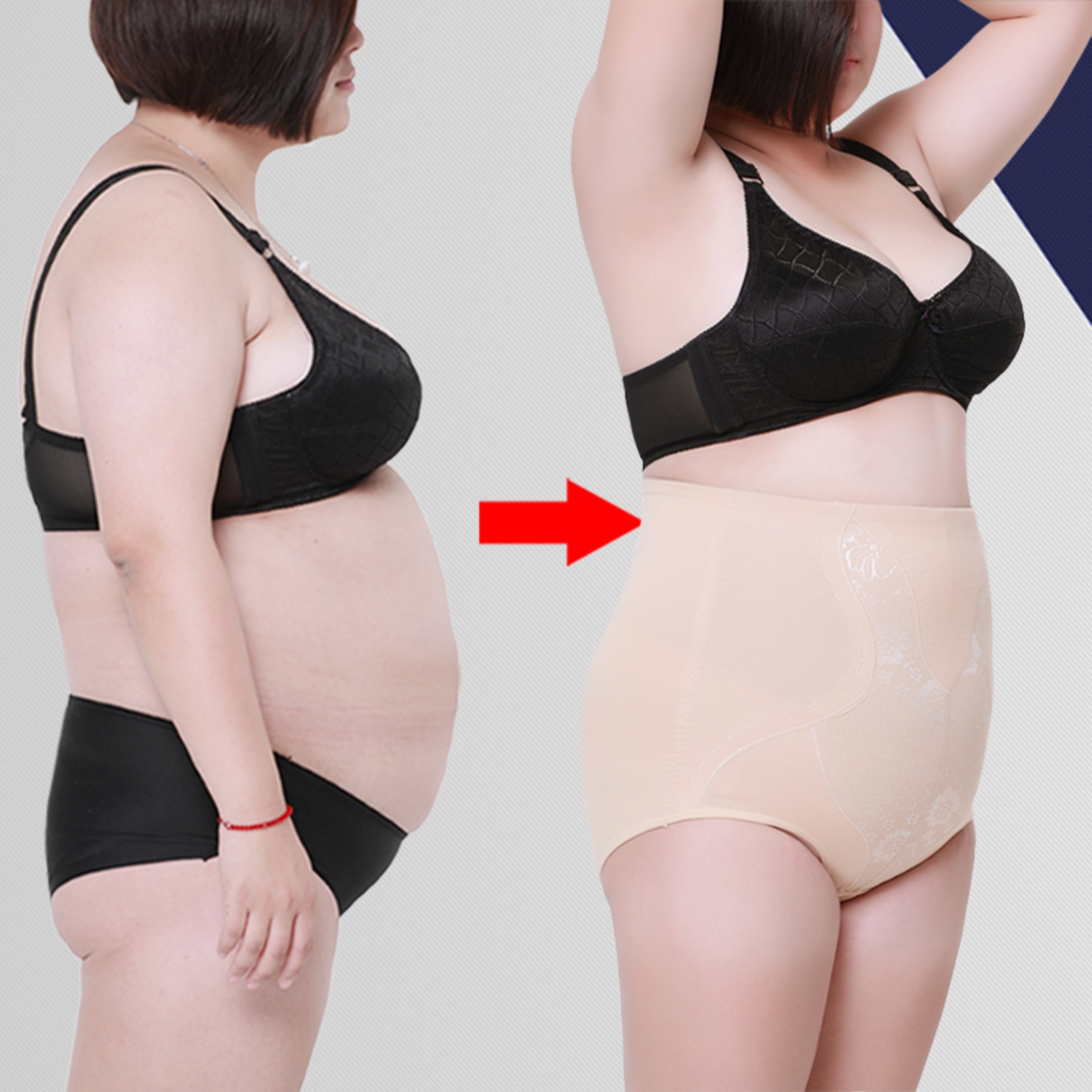 Vaslanda Shapewear For Women Faja Waist Trainer Tummy Control Butt