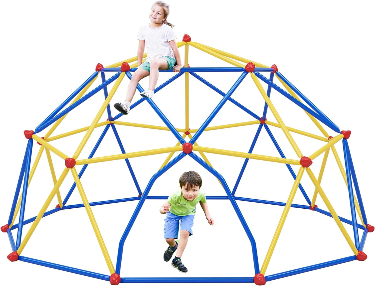KOFUN 10FT Climbing Dome for Kids 3 to 12, Outdoor Play Equipment ...