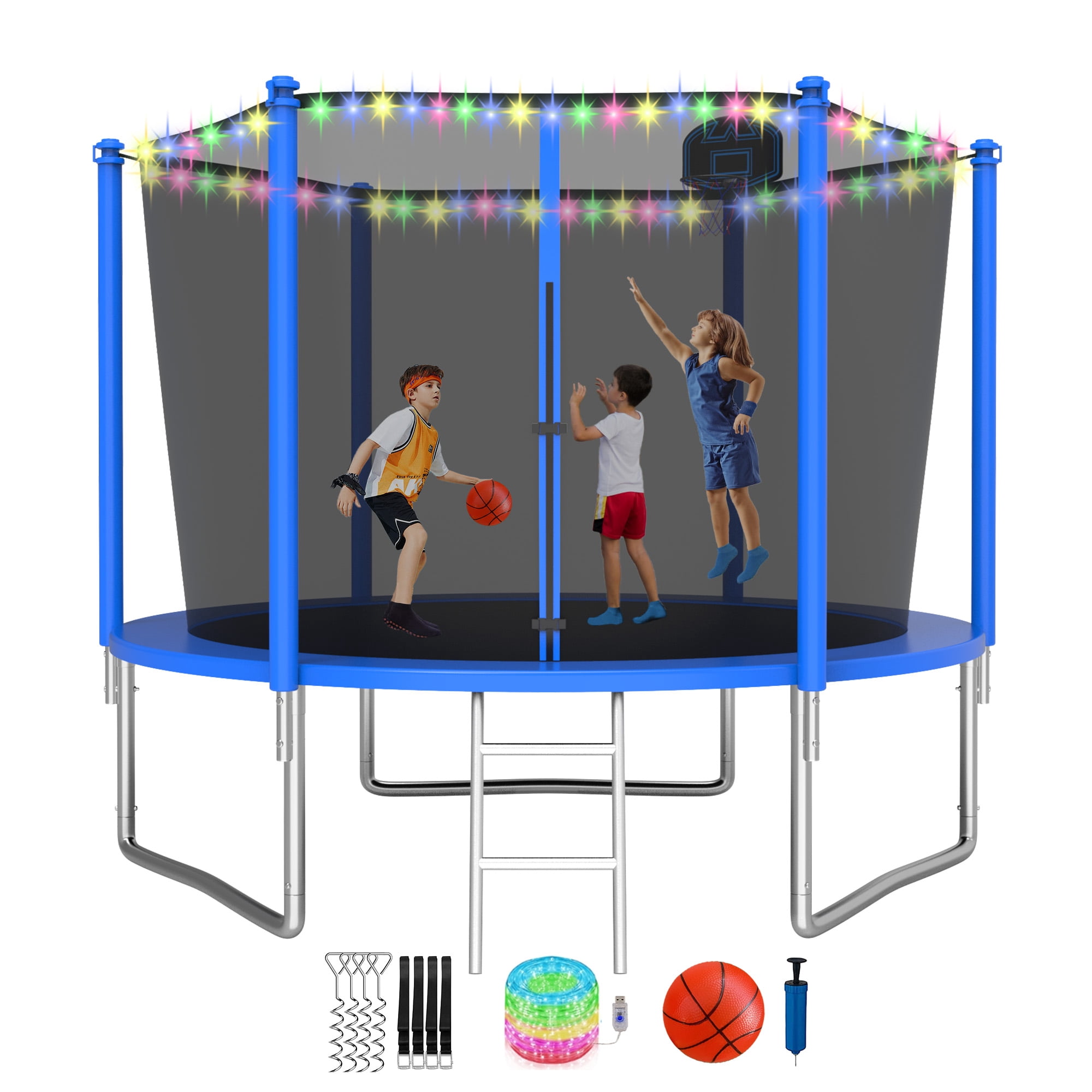 KOFUN Trampoline for Adults and Kids, 16FT 15FT 14FT 12FT 10FT 8FT ...