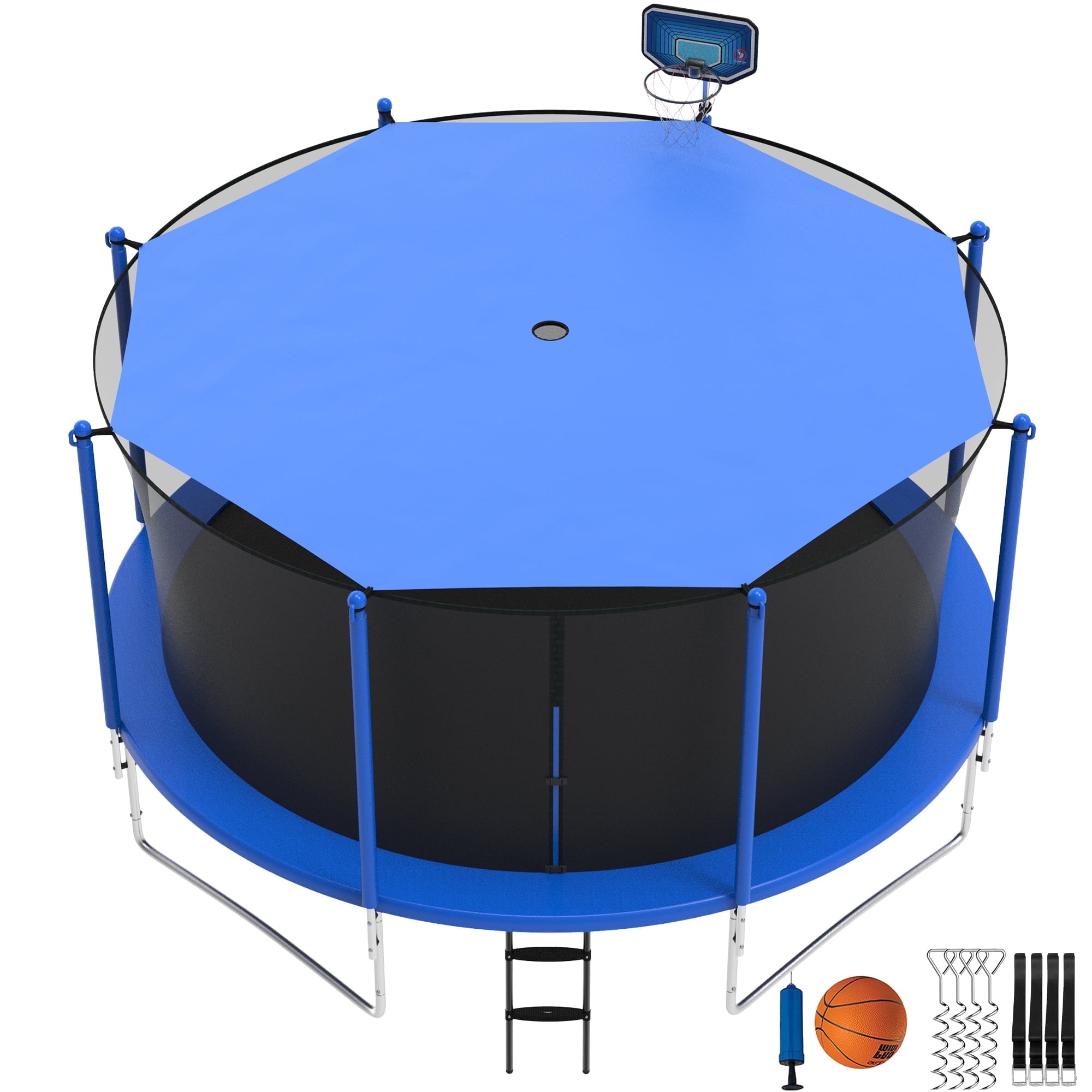 KOFUN Trampoline Shade Cover, 8FT 10 FT 12 FT 14 FT 16FT Trampoline ...