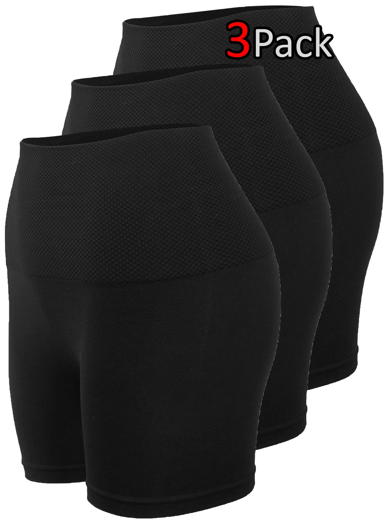 KOGMO Womens Tummy Control Fitness Workout Running Bike Yoga Shorts ...