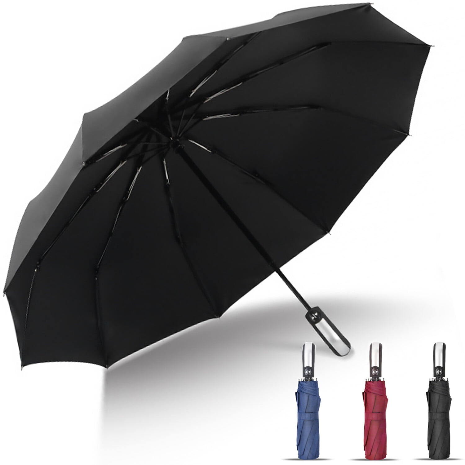 KOGYAS Umbrellas for Rain Windproof,Automatic Folding Sun Umbrella for ...
