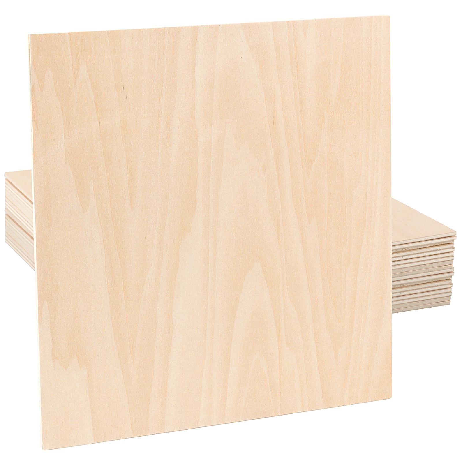 KOHAND 15 Pack 12 x 12 inches Basswood Plywood Sheets, 1/4 Inch ...