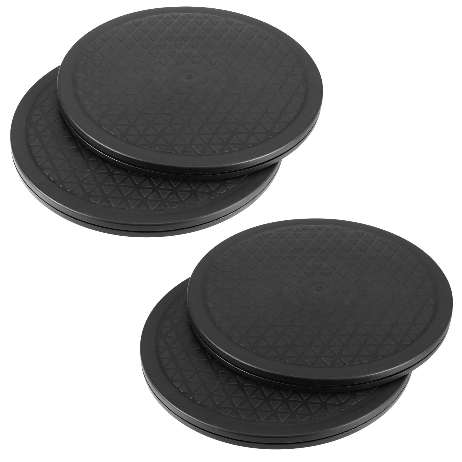 KOHAND 4 Pack 10 inch Round Swivel Turntable with Steel Ball Bearings ...