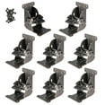 KOHAND 8 Pack Black Foldable Self Lock Hinges, Table Leg Support ...