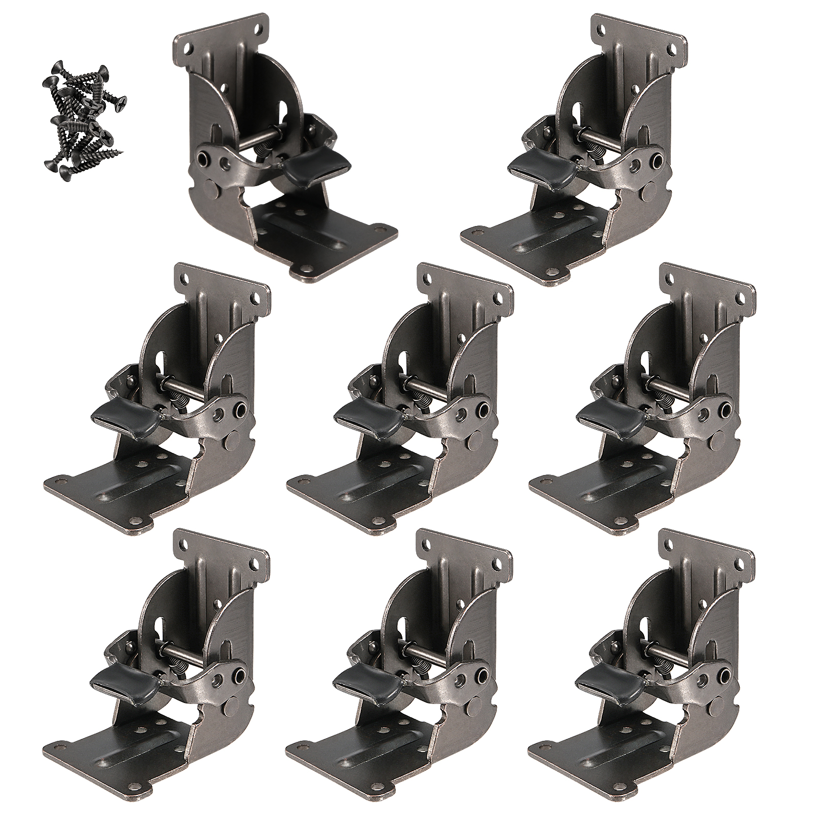 4Pcs Self Locking Hinge Strong Bearing Capacity Iron Folding Hinge ...