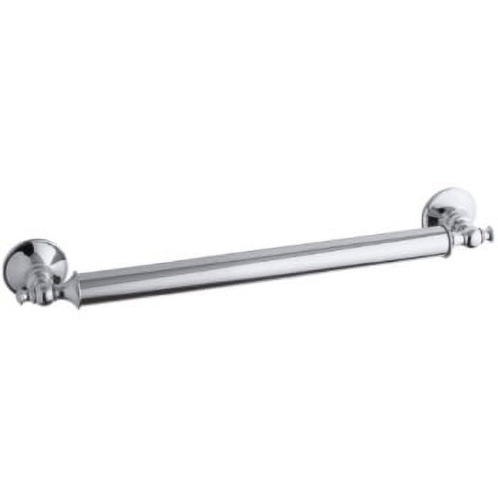 KOHLER K-11872-S Traditional 18-Inch Grab Bar, Polished Stainless ...