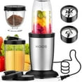 KOIOS 850w Single Serve Home Multi Personal Blender, 11 Pieces Smoothie Blender, BPA Free, Black ...
