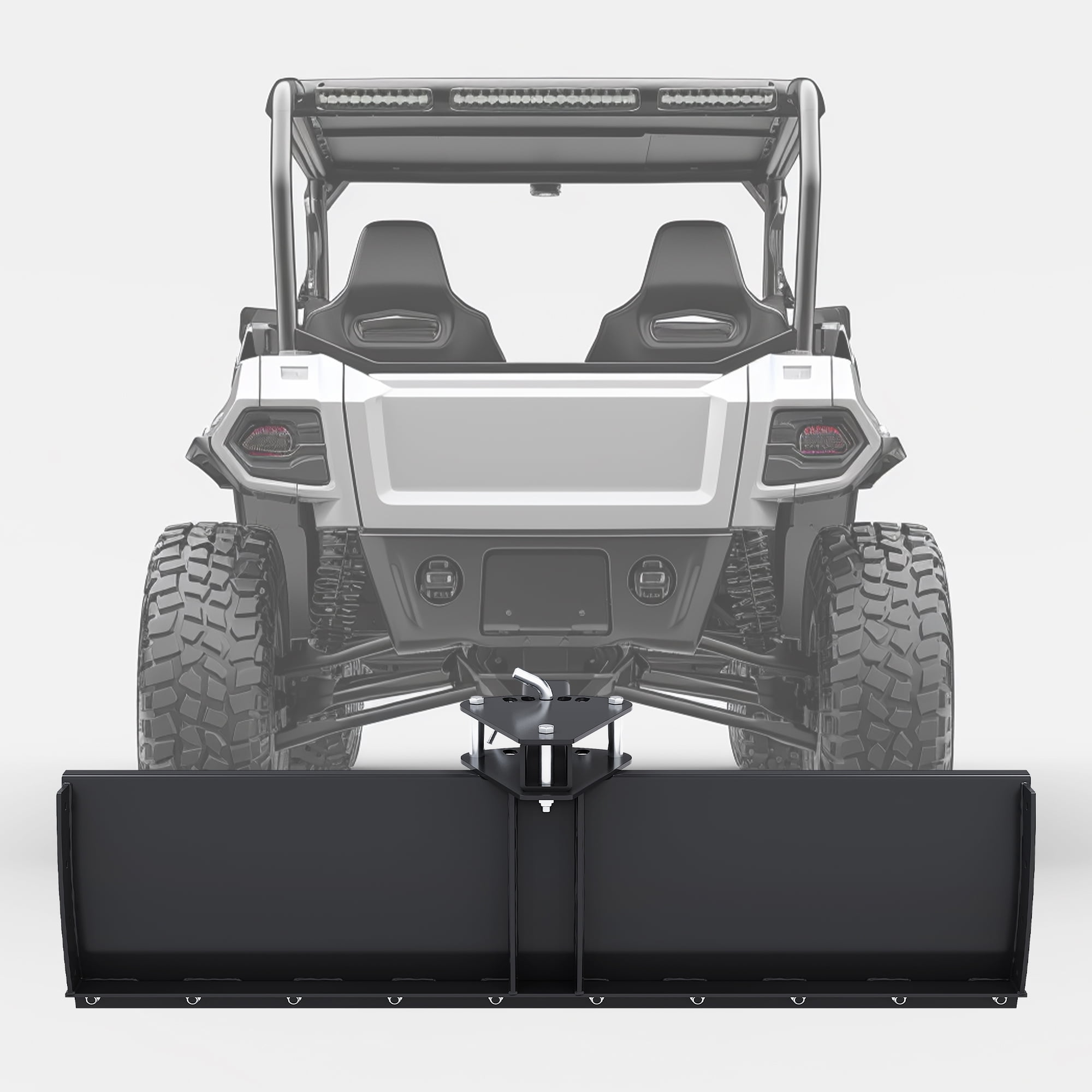 KOJEM 3-Point 48" Scrape Blade Implement 2 Inch Receiver for ATV UTV ...