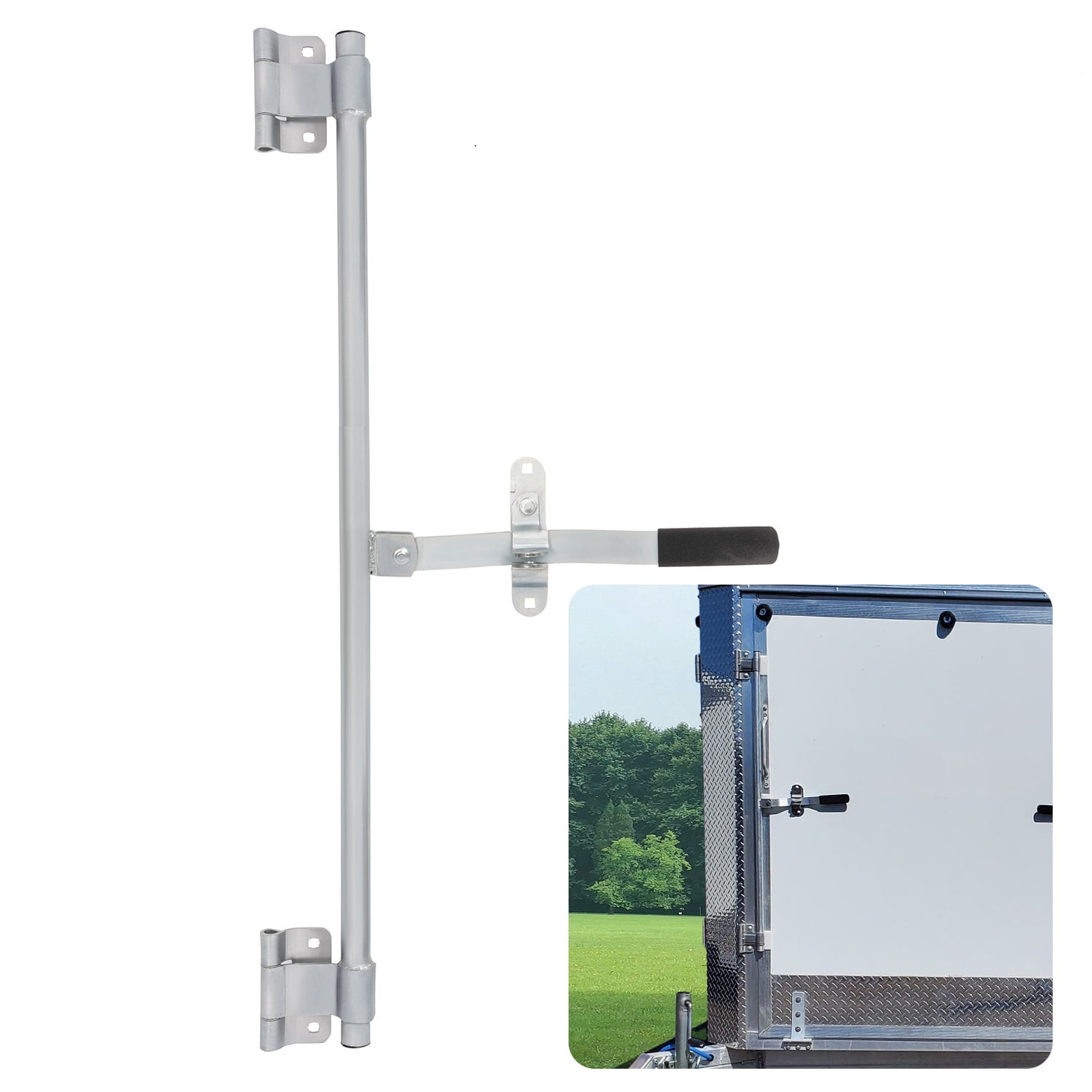 Kojem 36" Trailer Cam Bar for Enclosed Cargo Trailer, Swing Door Lock ...