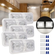 OZ-USA 24" LED Dome Lighting Fixture Marine RV Motorhome Camper Utility ...
