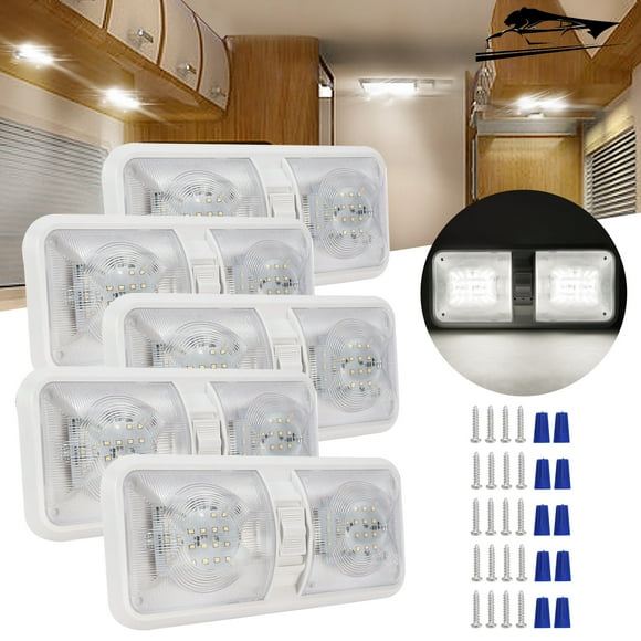 12V RV Ceiling Light Fixtures in Interior RV Lights - Walmart.com