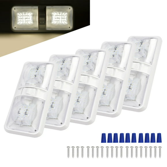 12V RV Ceiling Light Fixtures in Interior RV Lights - Walmart.com