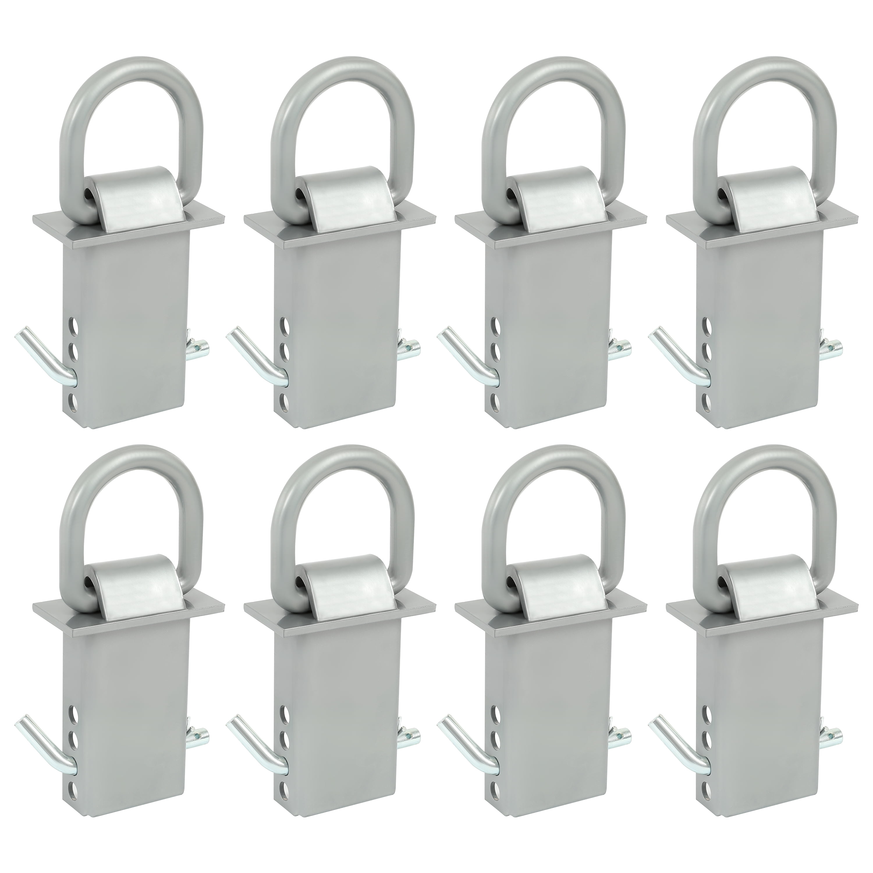 KOJEM 8 Pcs Heavy Duty Trailer Stake Pocket Removable Stake Pocket Tie ...