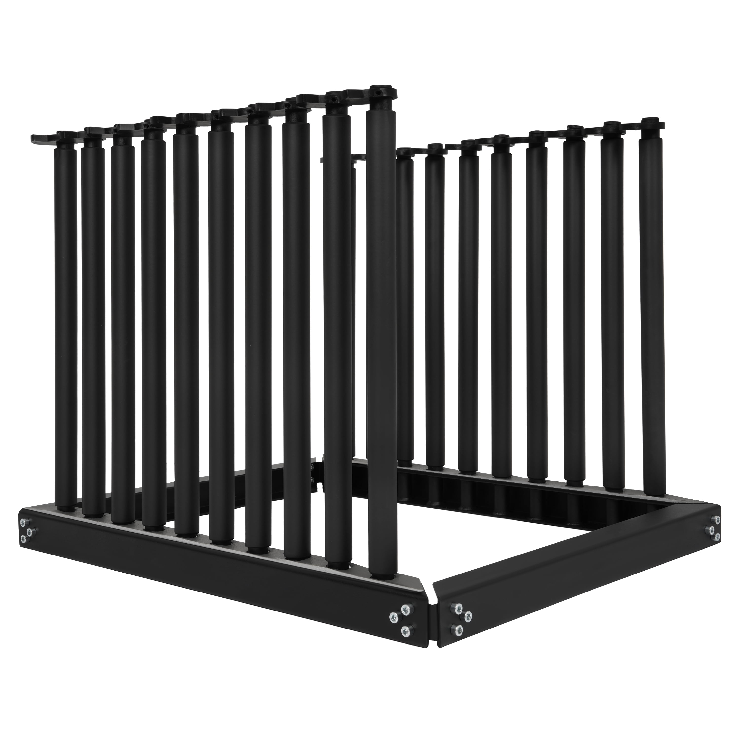Kojem 9 Lite Windshield Auto Glass Rack Truck Bed Mount With Epdm Rubber 14” For Glass