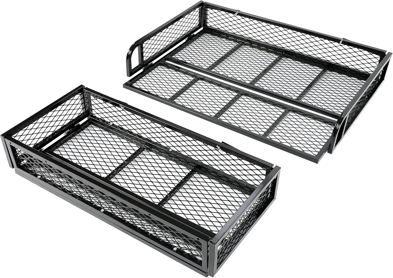 KOJEM ATV Front+Rear Cargo Basket Universal Front+Rear Luggage Carrier ...