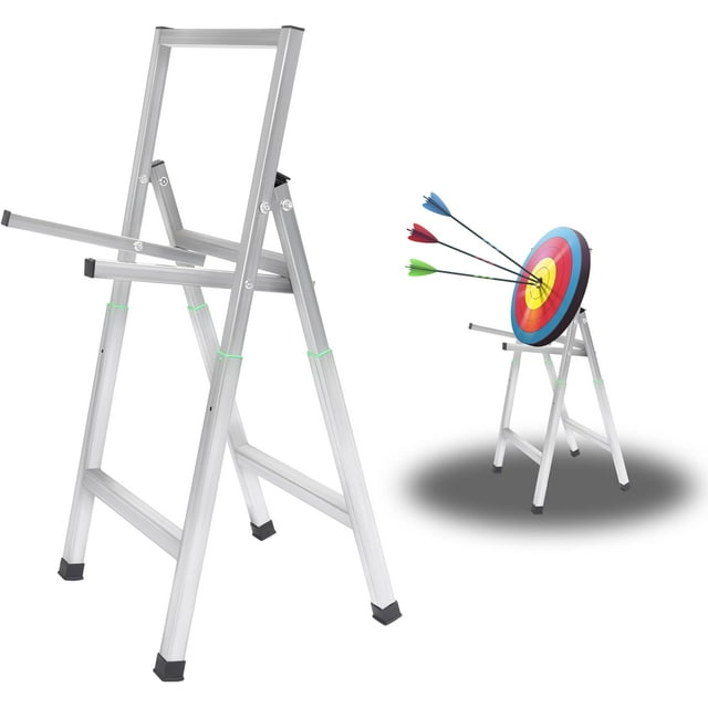 KOJEM Archery Target Stand Adjustable Portabl Foldable Target Stands ...