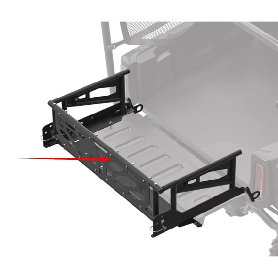 KOJEM Bed Extender Cargo Tailgate Fit for 2016-2024 Honda Pioneer 700-4 ...