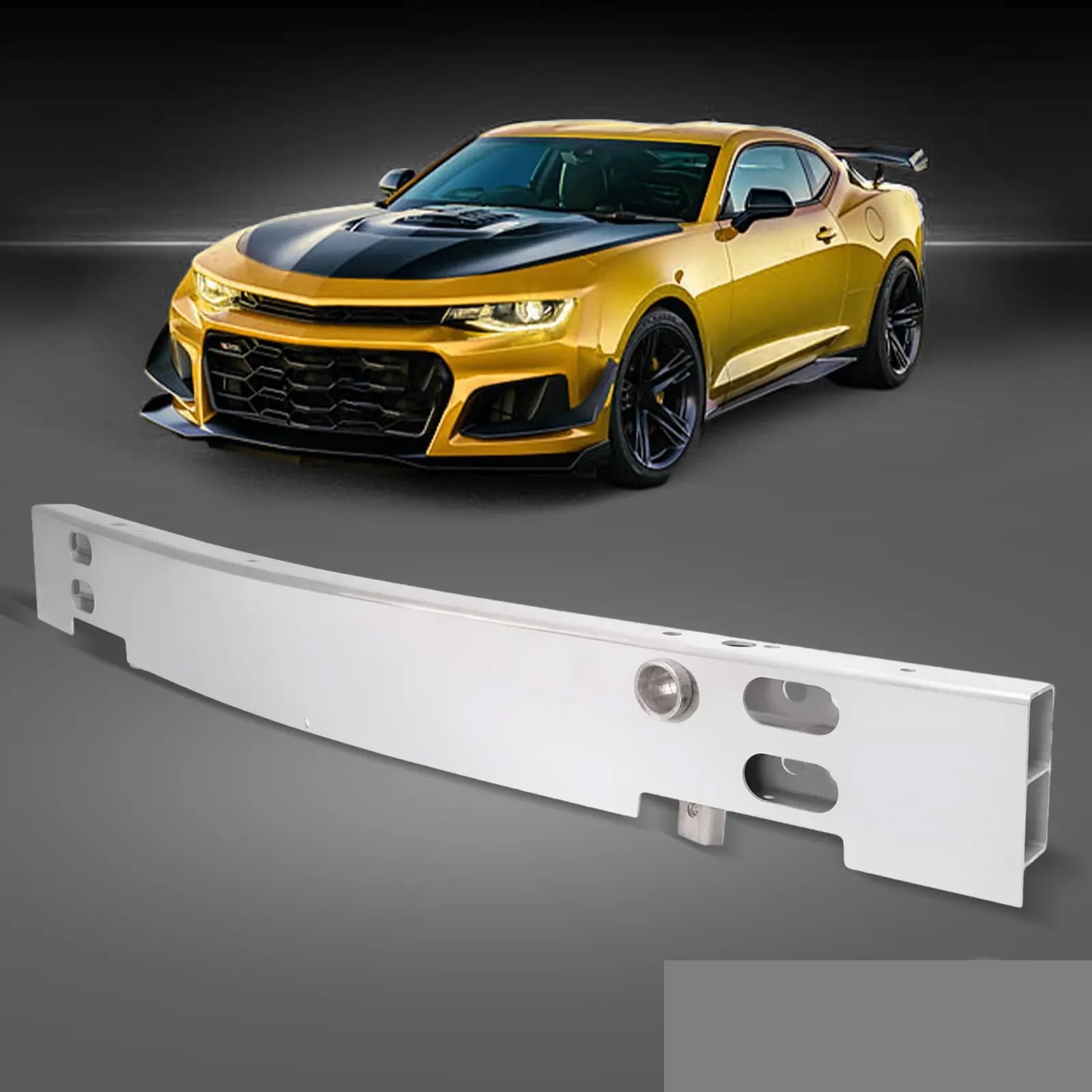 KOJEM Bumper ReinForcement Bar, Fit for 2016-2024 Chevrolet Camaro ...