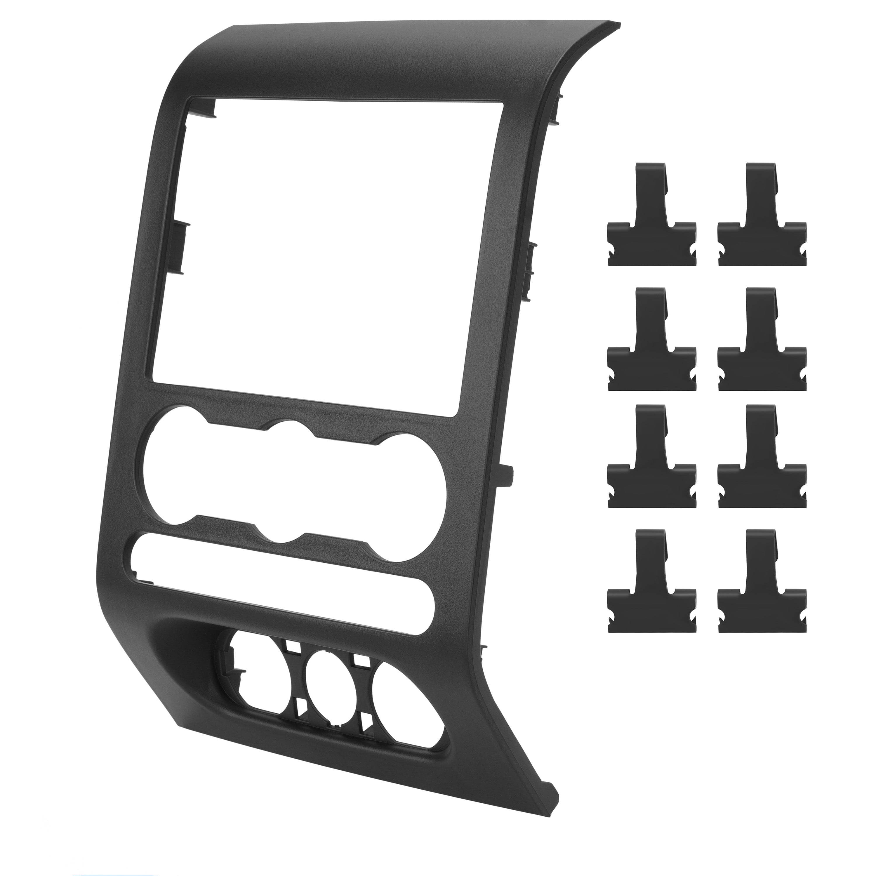 KOJEM Dash Radio Bezel Fit for 2004-2008 Ford F150, Center Dashboard ...