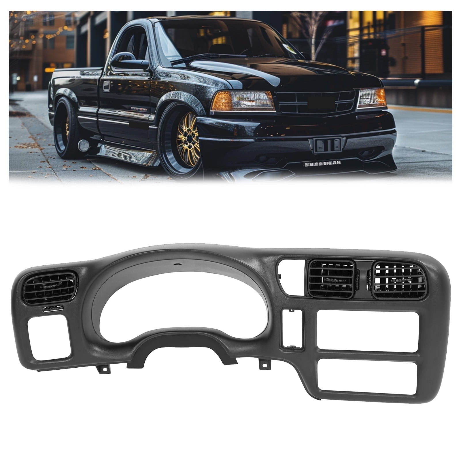 KOJEM Dash Trim Bezel Cover for 1998-2004 Checy Chevrolet S10/ Blazer ...