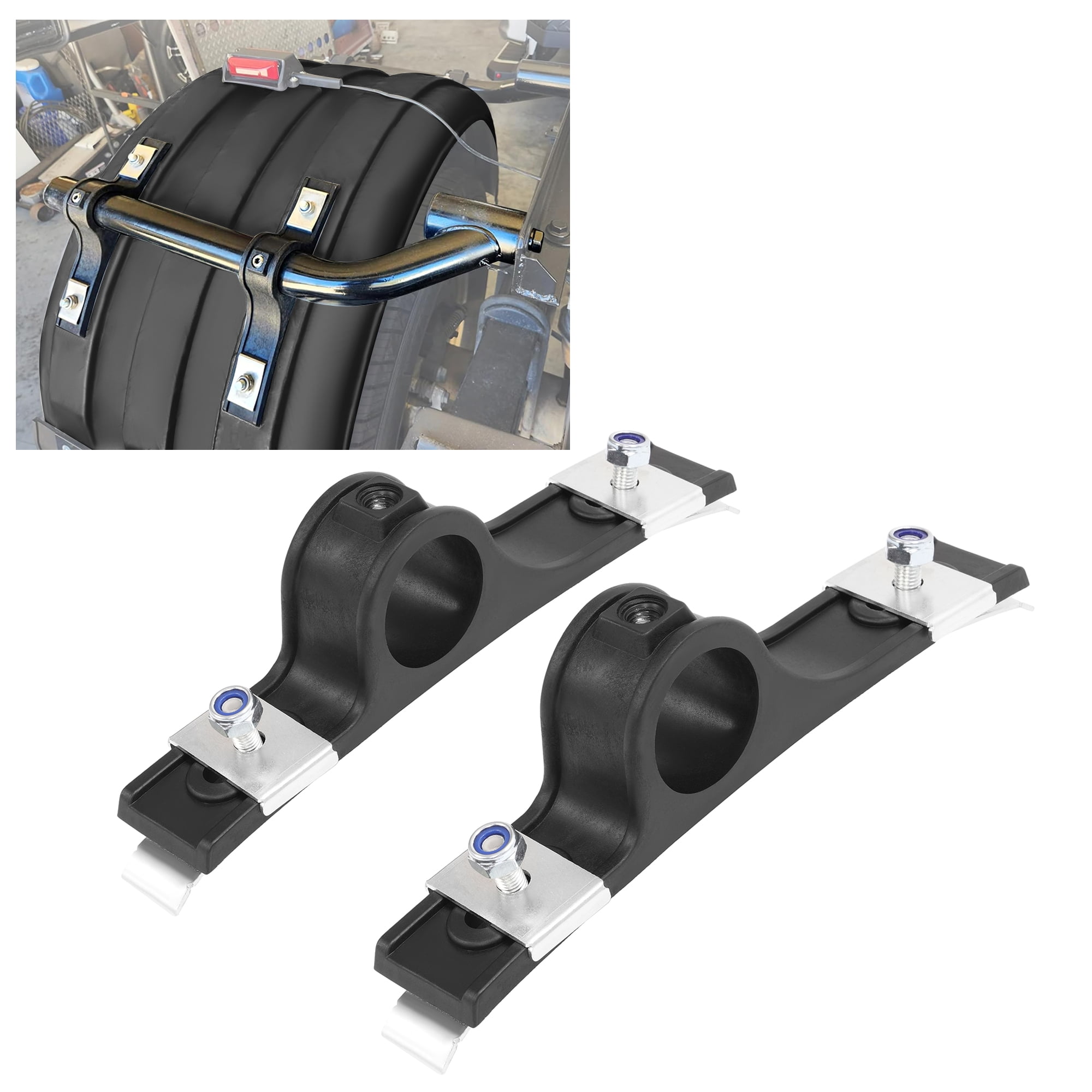 KOJEM Fender Brackets, Fender Hanger Mounting Bracket Assembly, 1 Pair ...