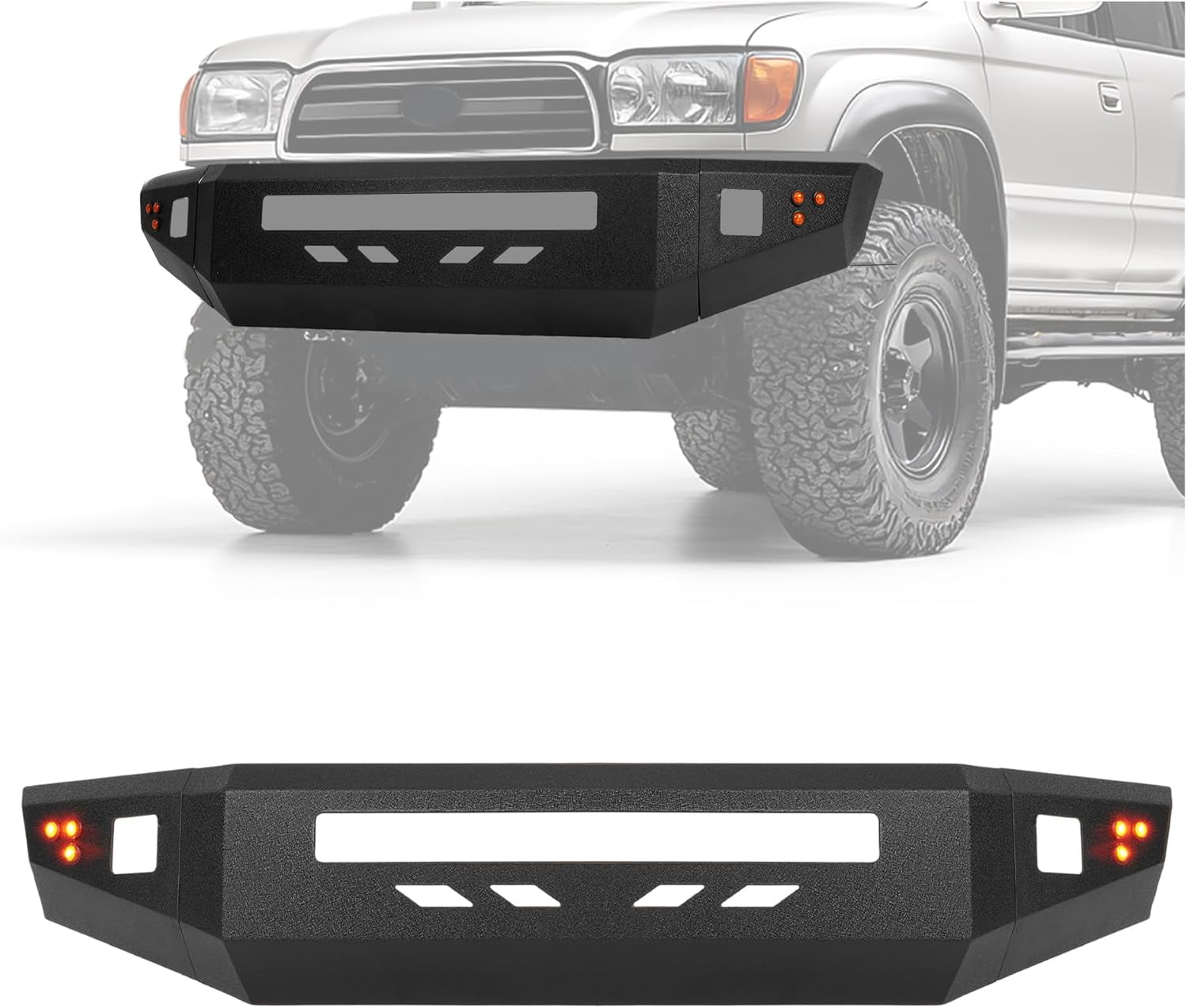 KOJEM Front Bumper Assembly Compatible with 1996-2002 Toyota 4Runner ...