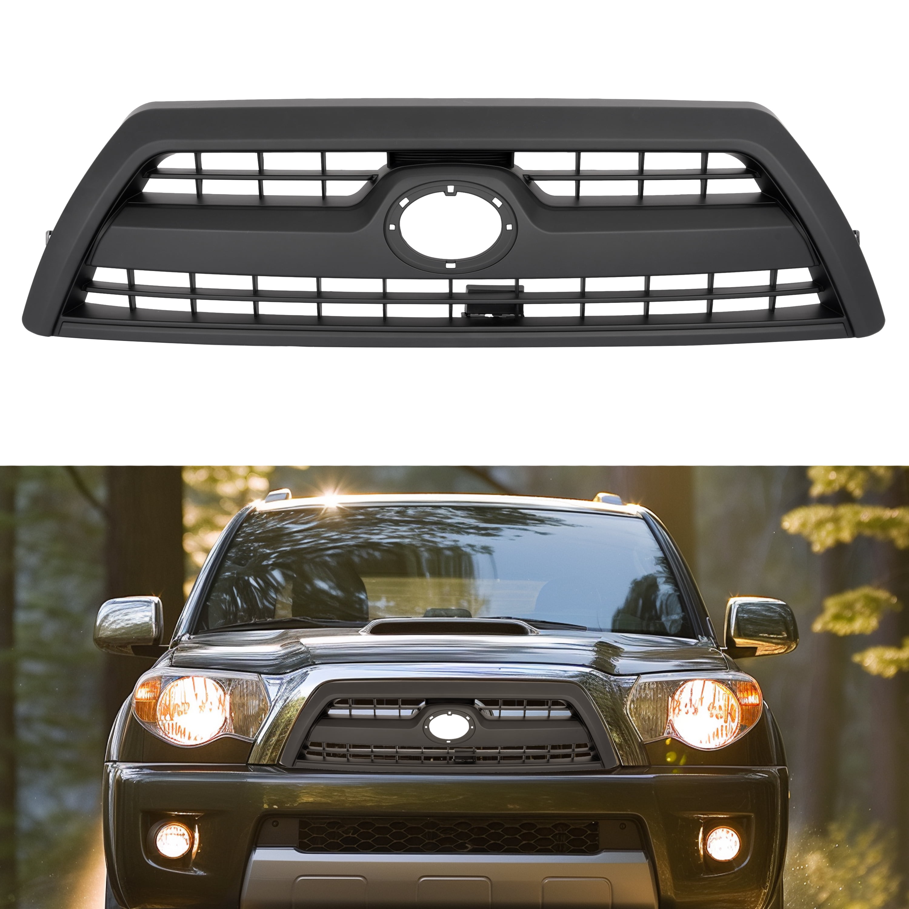 KOJEM Front Grille Compatible with 2006-2009 Toyota 4Runner ...