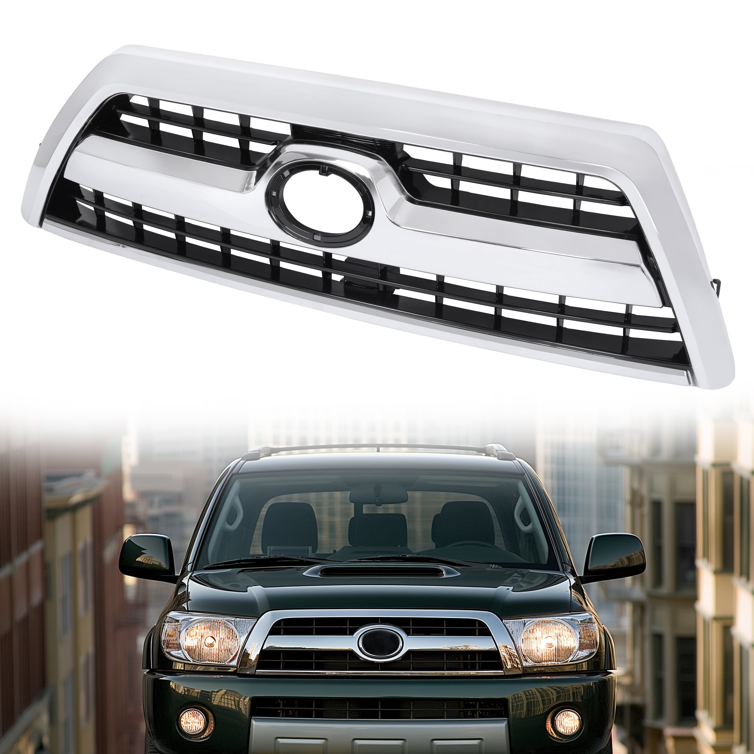 KOJEM Front Grille Compatible with 2006-2009 Toyota 4Runner ...