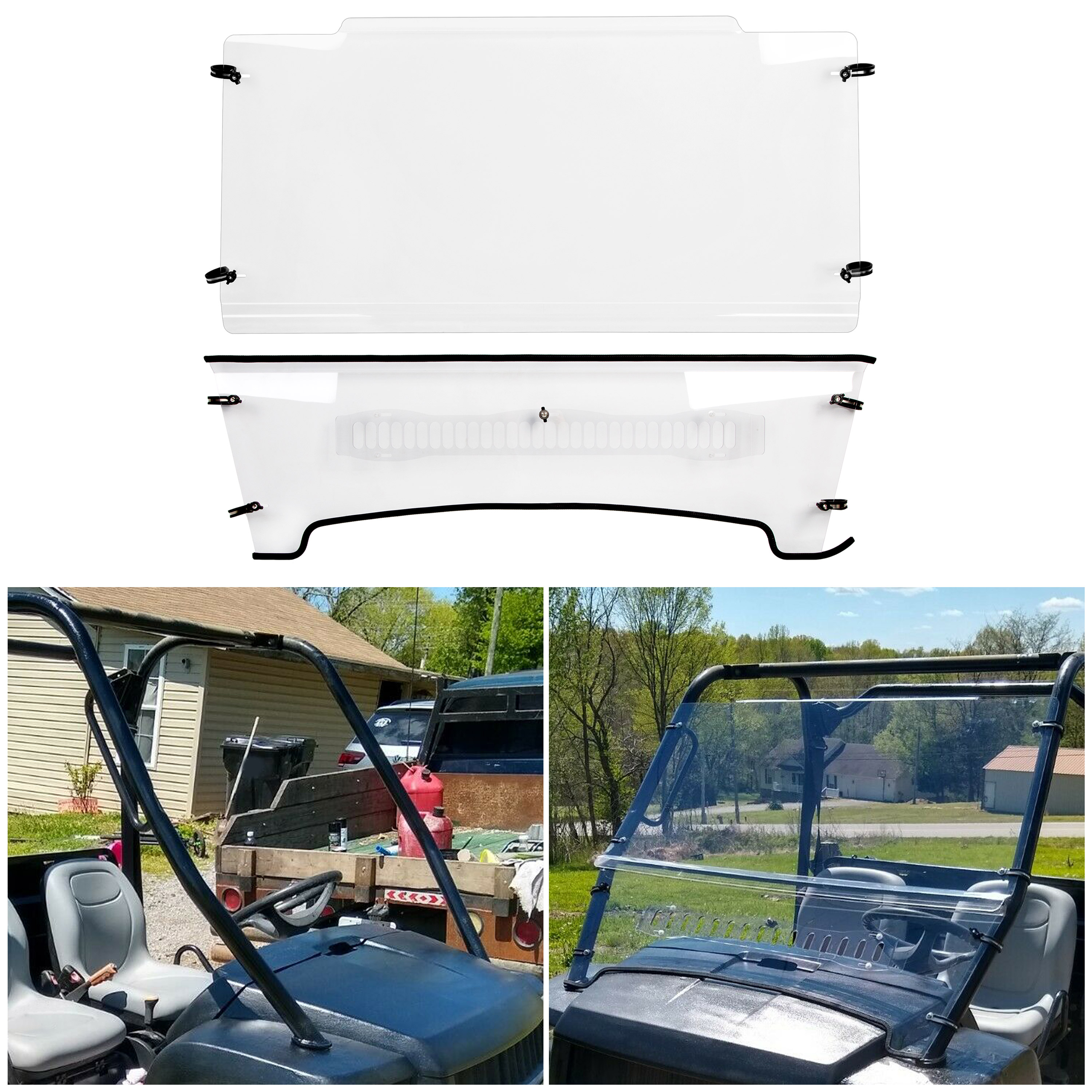 John Deere Green Right Front Fender - AM141064 - 625i 825i 855D ...