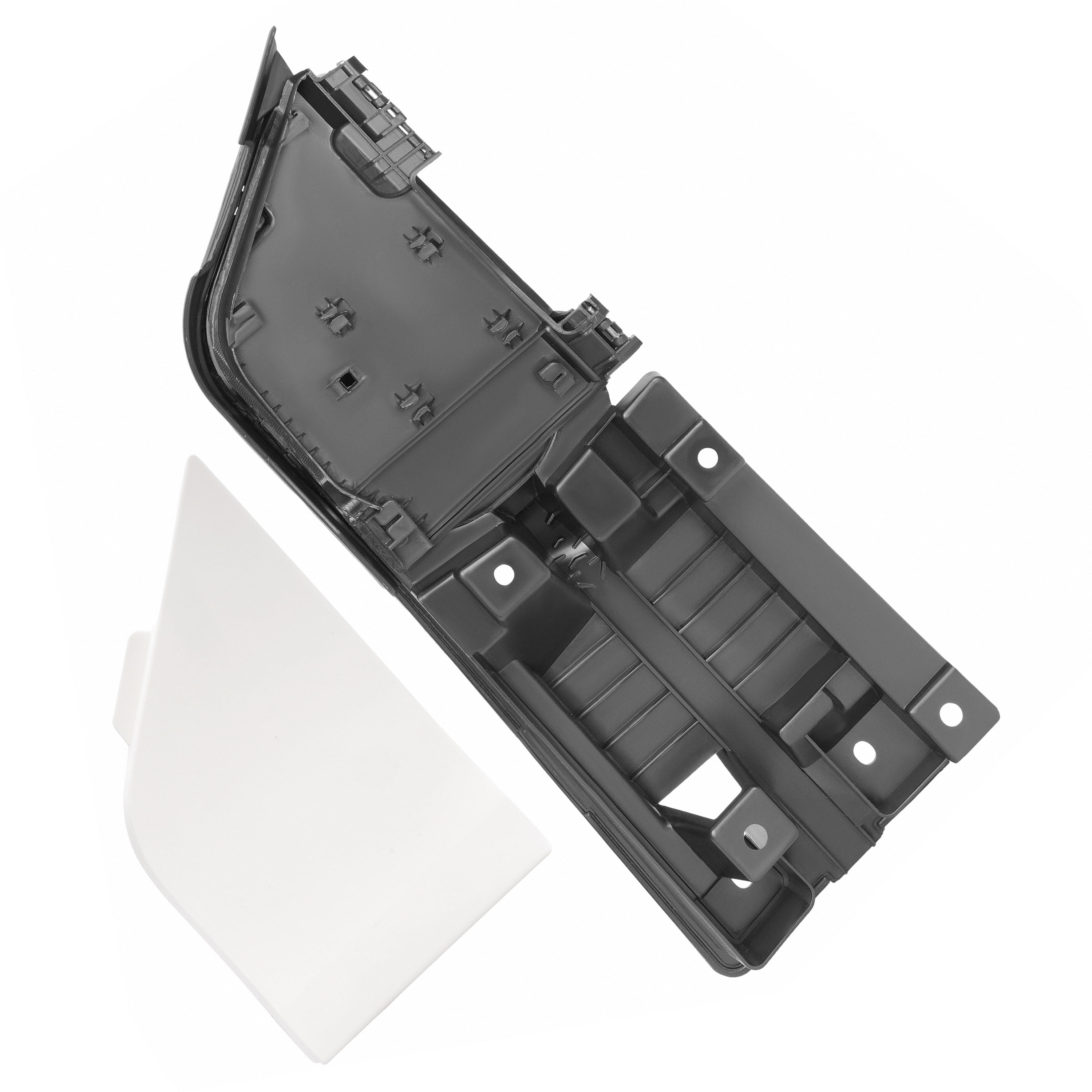 KOJEM Fuel Gas Filler Pocket Housing Hinge Door +White Cover, Fit for ...