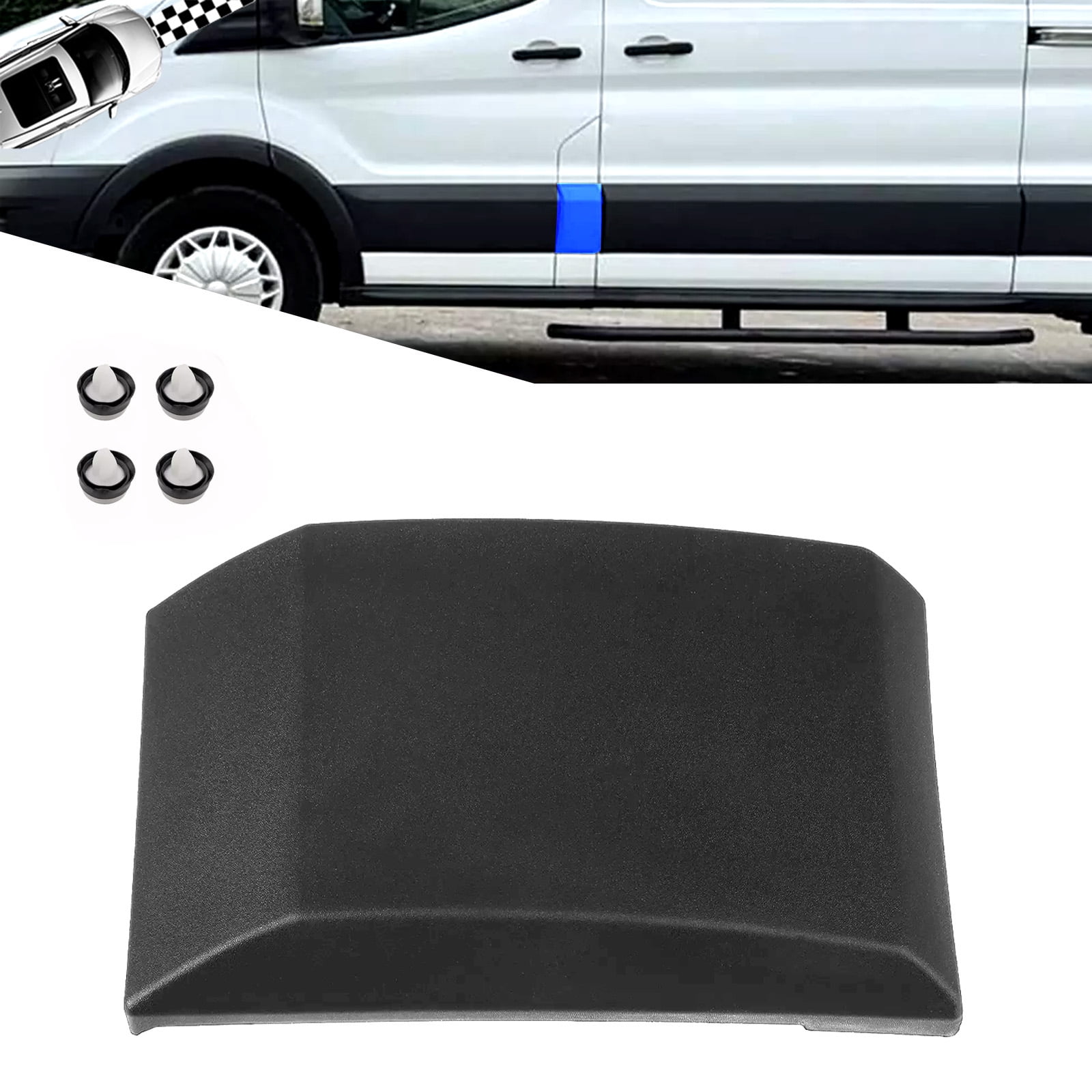 KOJEM Fuel Tank Molding Fit for 2015-2023 Ford Transit Replacement for ...