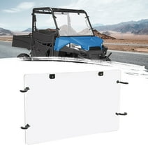 SuperATV Scratch Resistant Vented Full UTV Windshield for Polaris RZR S ...