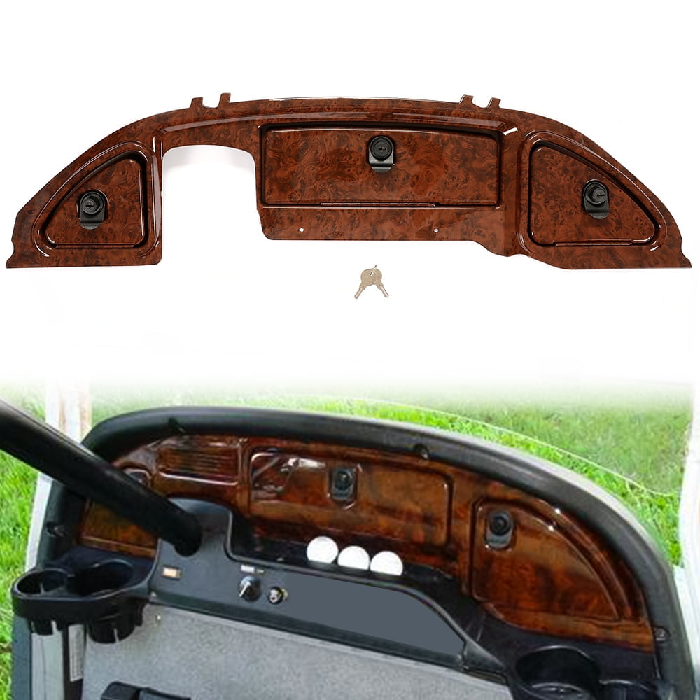 Kojem Golf Cart Dash Panel, Carbon Fiber Printing, Locking Glove Box ...