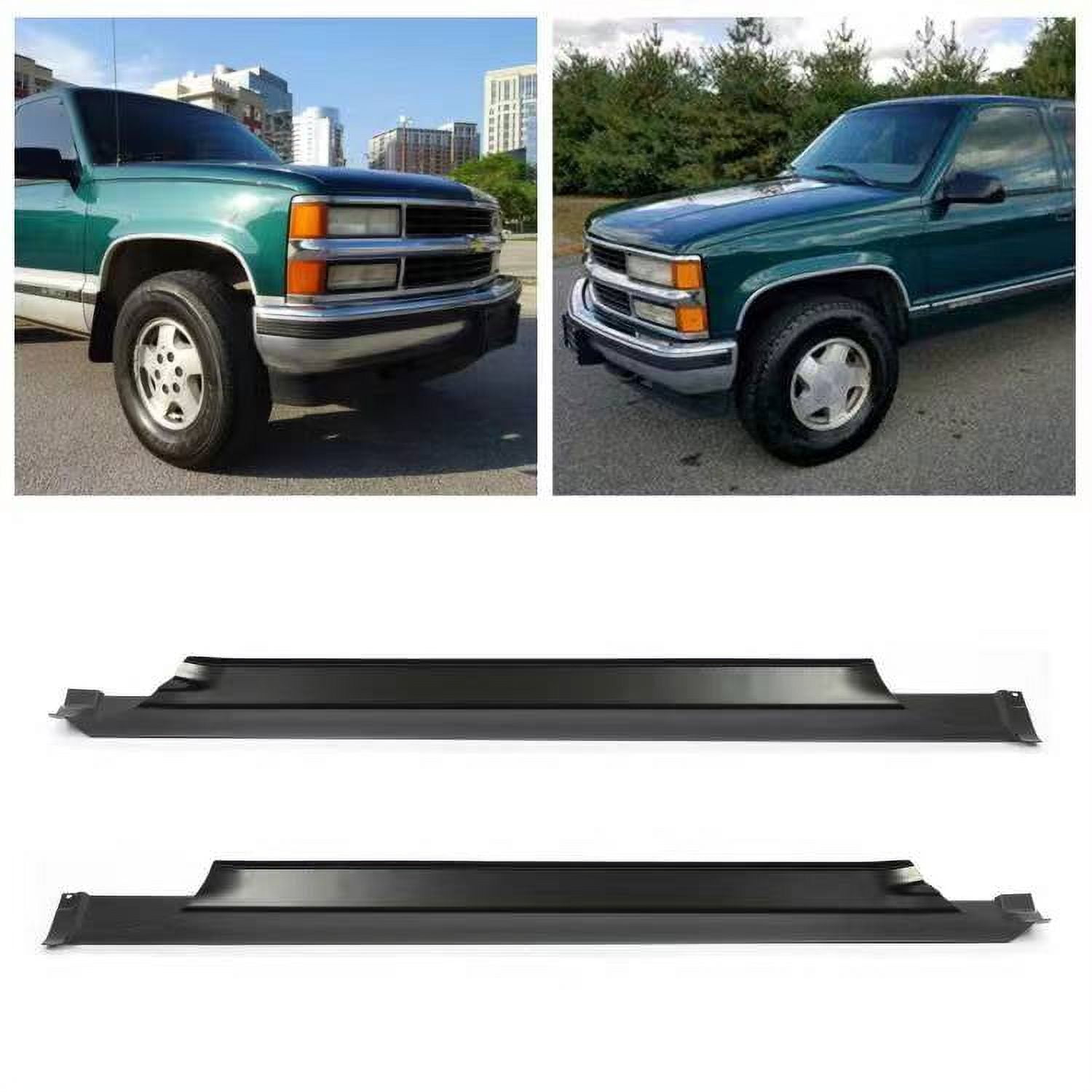 KOJEM Slip-on Rocker Panel Pair for 1988-1998 Chevy GMC C1500 K1500 2 ...