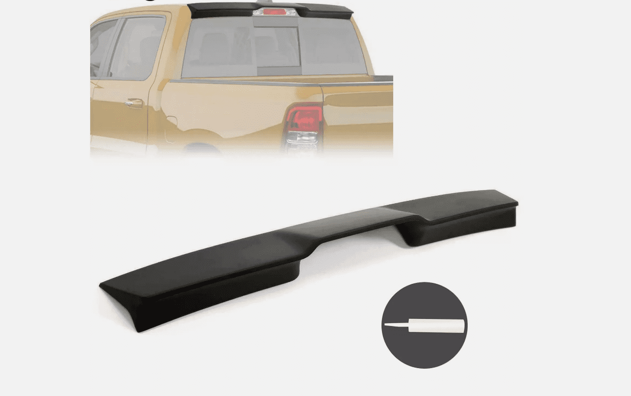 KOJEM Pickup Truck Cab Spoiler Roof Wing For 09-20 Dodge Ram 1500 ...