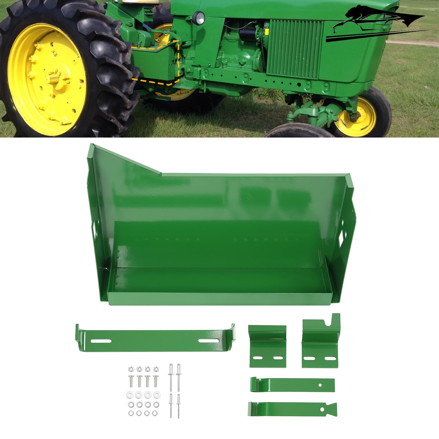 KOJEM Right Hand Battery Box Compatible with John Deere 2510 2520 3010 ...