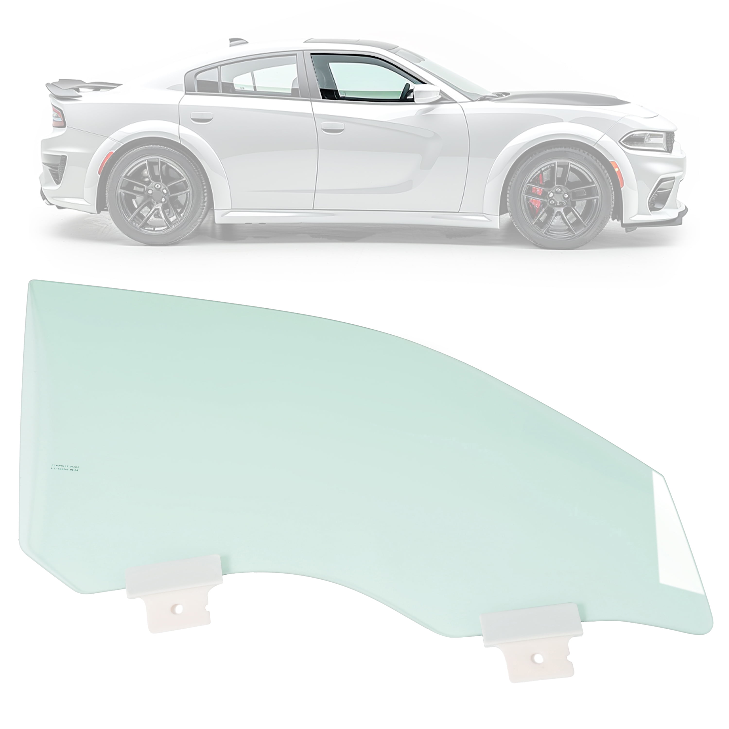 KOJEM Side Door Glass Compatible with 2011-2023 Dodge Charger 4 Door ...