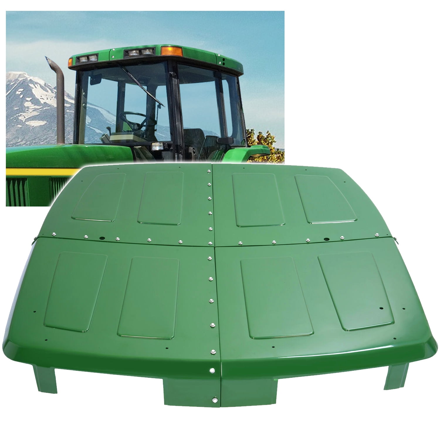 KOJEM Tractor Roof Fit for John Deere 7200 7210 7400 7410 7510 7600 ...