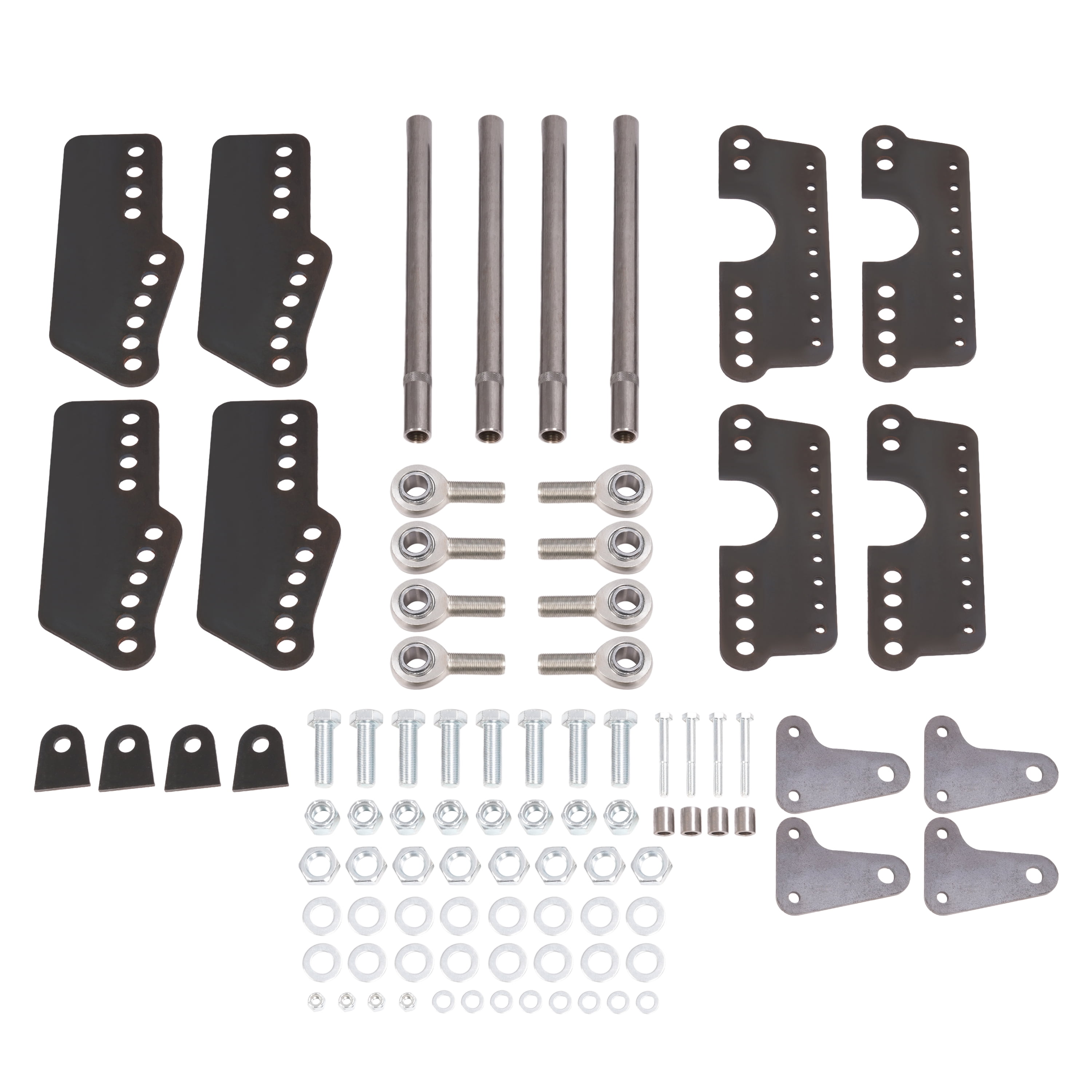 KOJEM Universal Parallel 4 Link Rear Suspension Kit Adjustable Drag ...