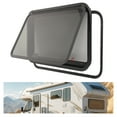 KOJEM Universal RV Exit Window 36" W x 22" H Optional Trim Camper RV ...