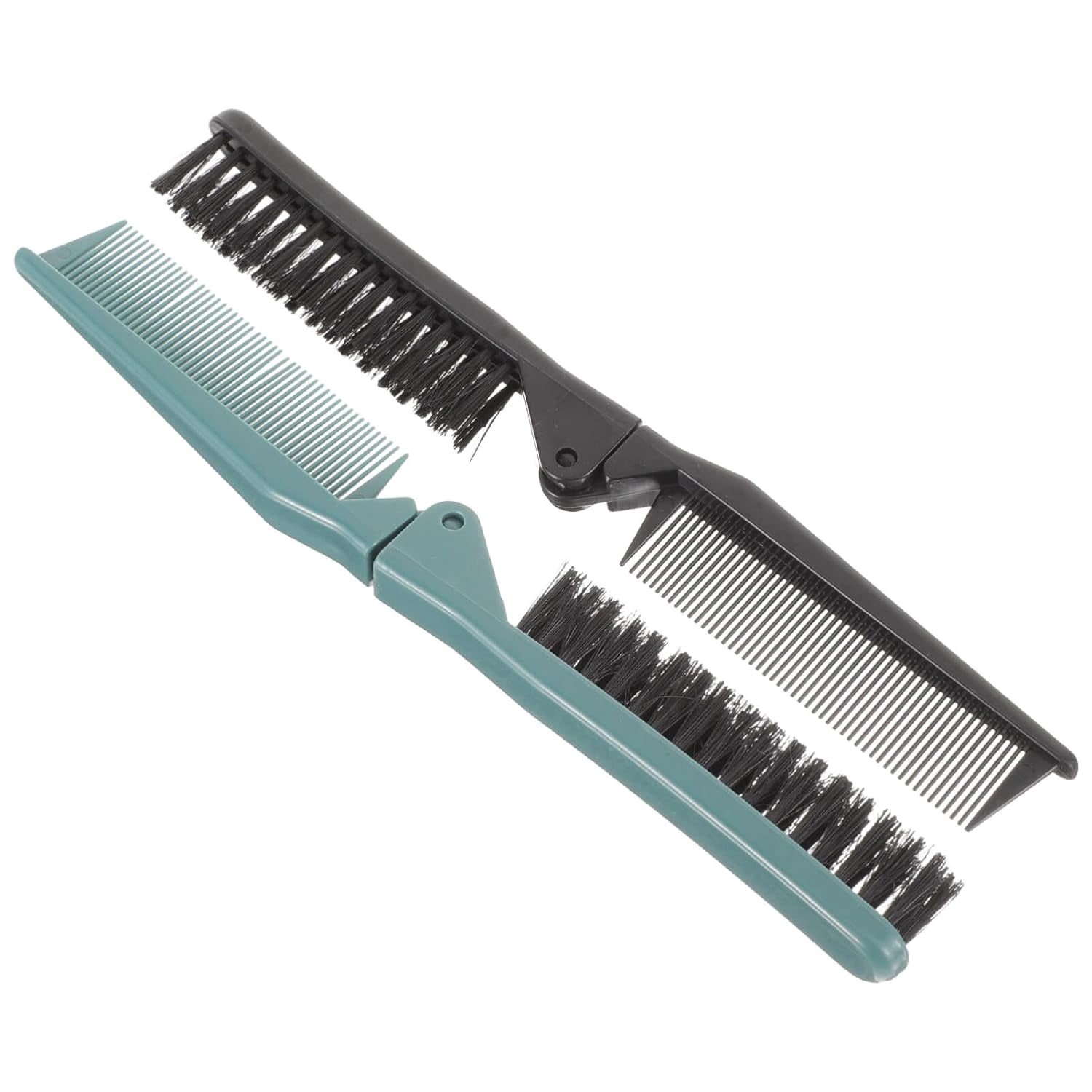 KOK-2pcs Double Teeth Folding Comb Hair for Women Teasing Combs for ...