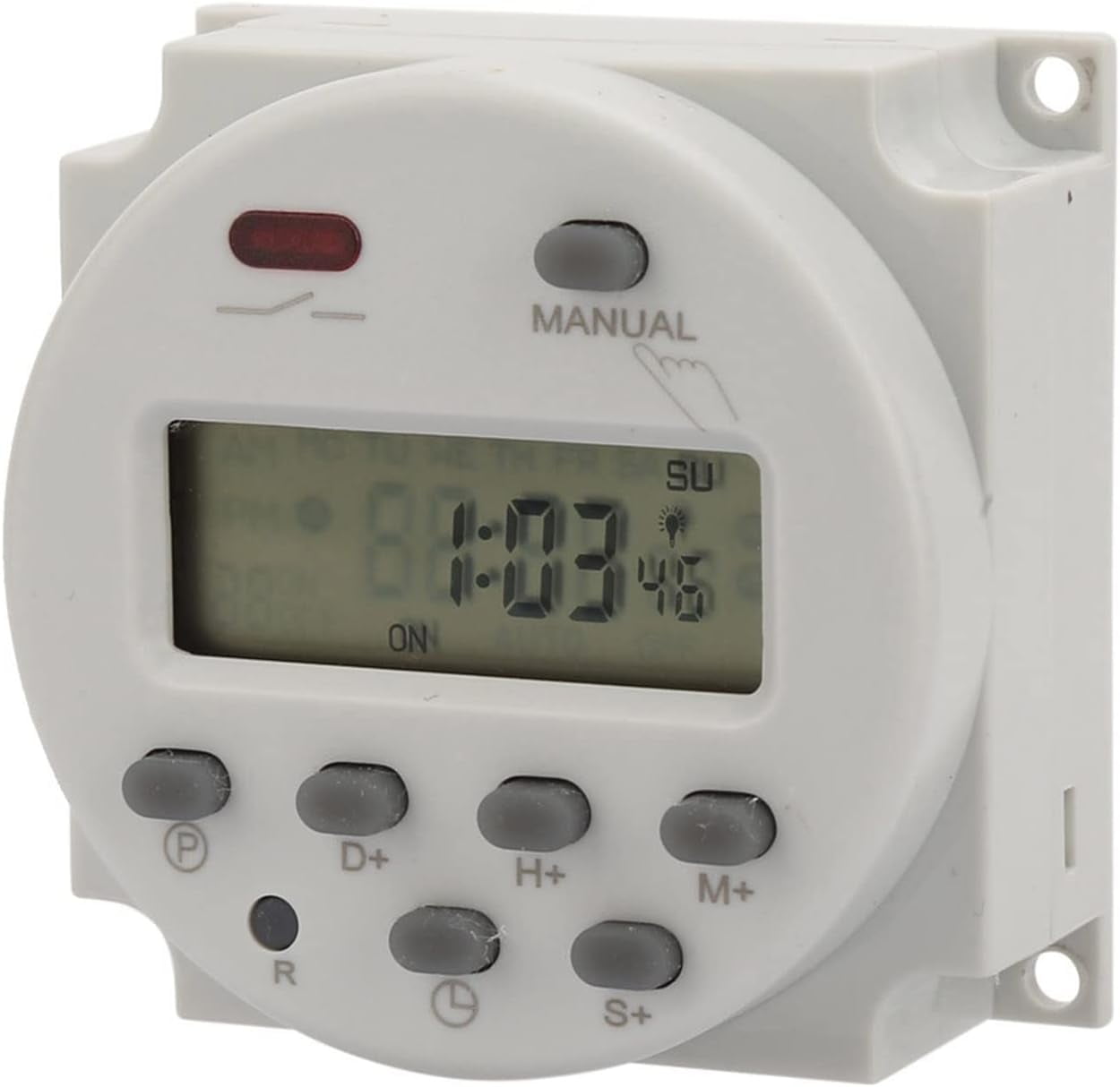KOK-7 Day Programmable Digital Timer Switch, Mini Programmable Timer ...