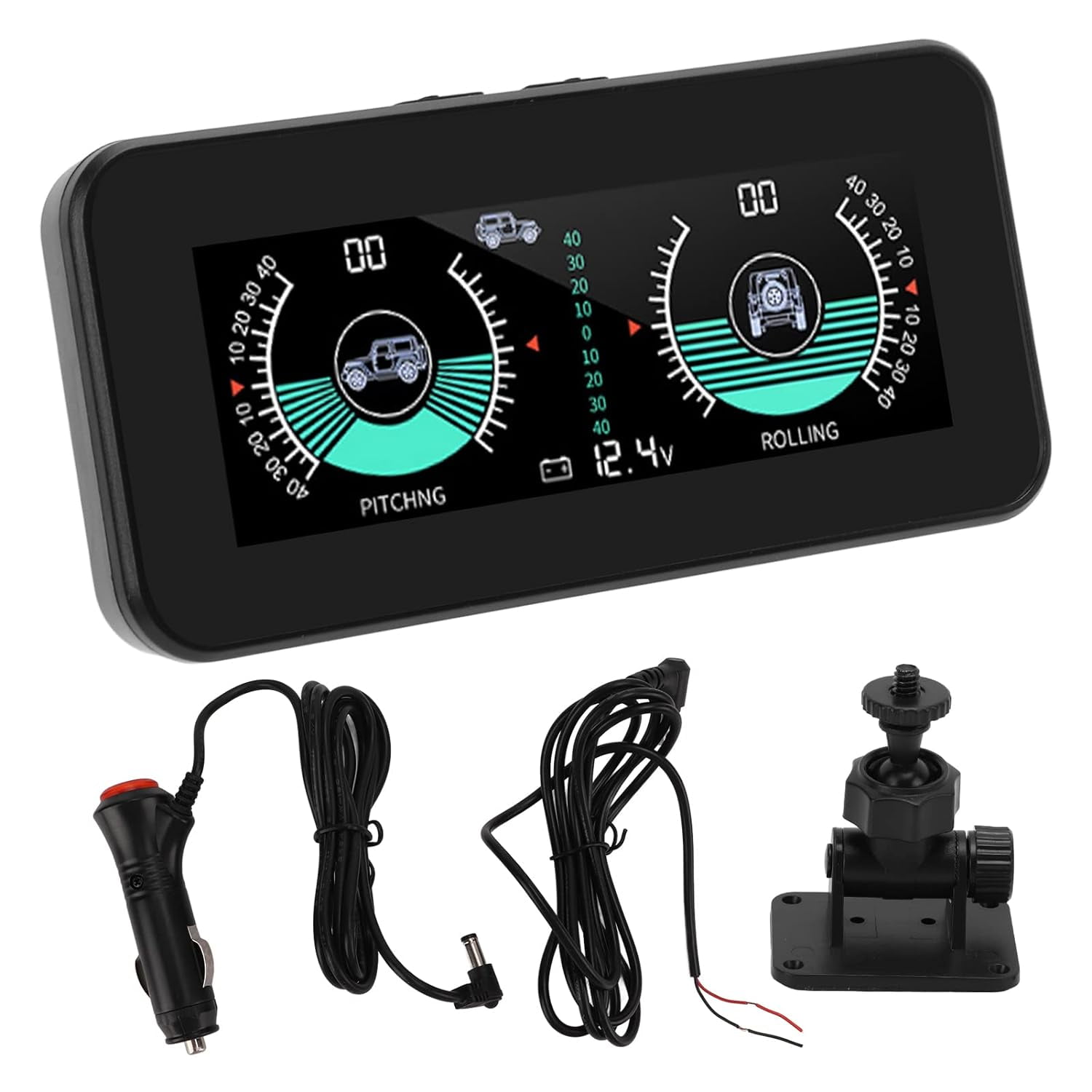 KOK-Car Inclinometer, Car Slope Meter Universal Intelligent Car ...